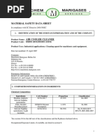 MSDS N2 | PDF | Nitrogen Dioxide | Nitric Acid