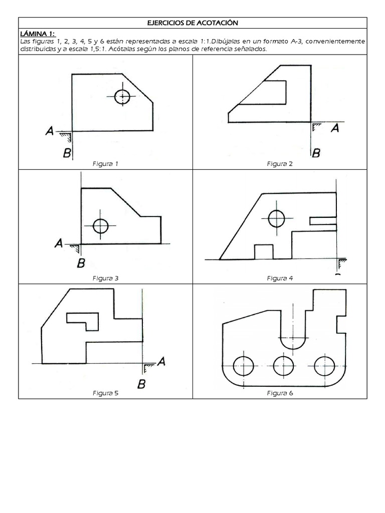 PR6 - Ejercicio-de-Acotacion PDF | PDF