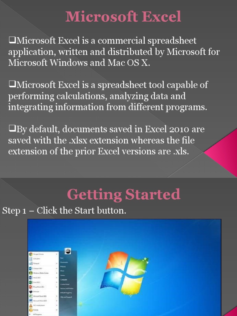 MS Excel | Download Free PDF | Worksheet | Microsoft Excel