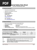 Comfort Fabric Conditioner Safety Data | PDF | Firefighting | Personal ...