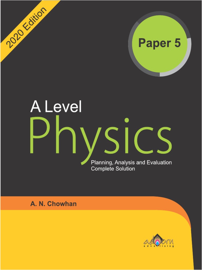 Sample of A Level Physics P5 Book Min | PDF | Variable (Mathematics ...