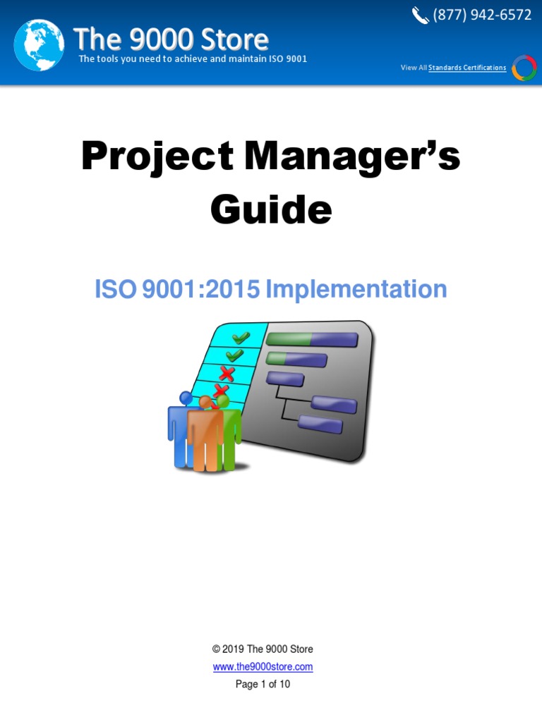 Project Manager's Guide 9001-2015 | PDF | Iso 9000 | Internal Audit