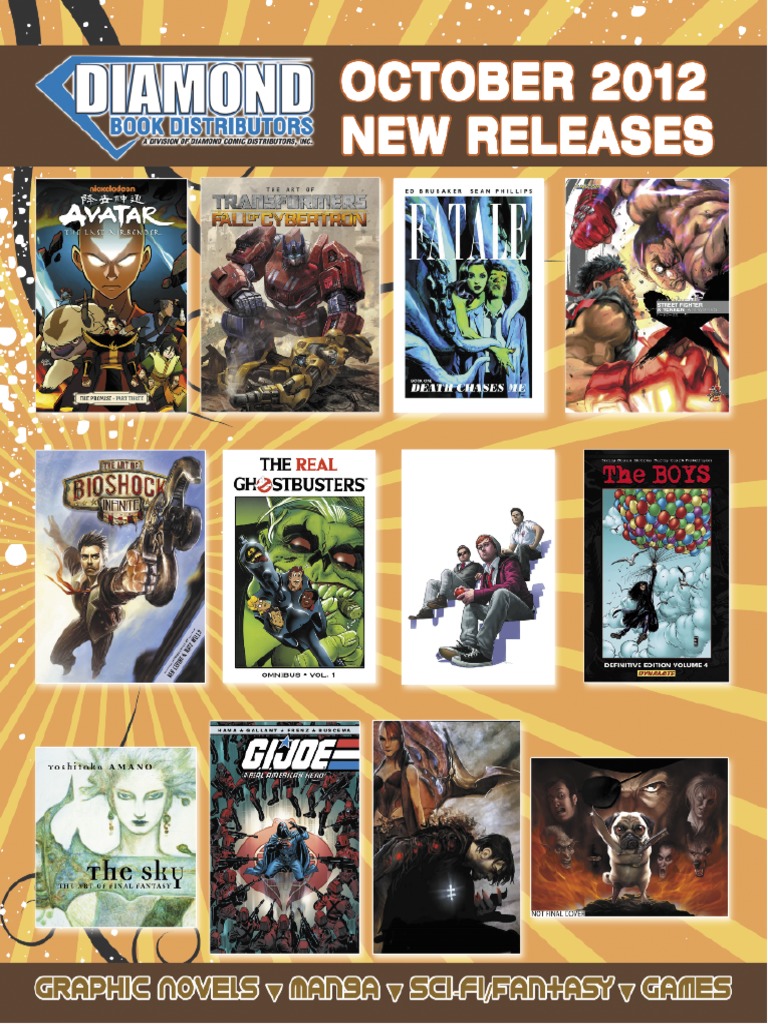 DBD OCT2012SalesKit PDF | PDF | Comics | Books