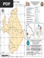 Mapa Distrittos Sacaba | PDF | Naturaleza