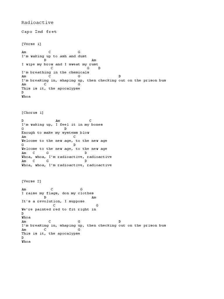 Radioactive Chords | PDF