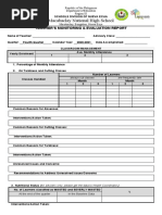 NEAP QAME Analysis Forms 1 2 3 | PDF | Program Evaluation | Evaluation