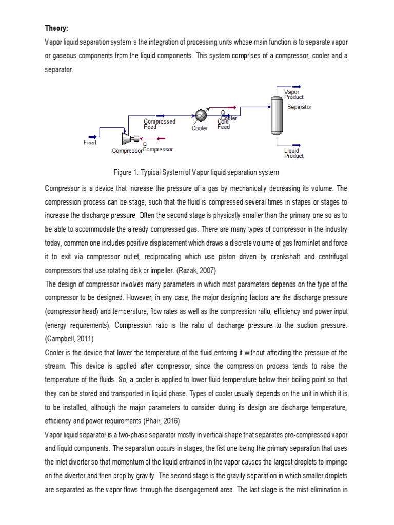 ASPEN Design of Vap-Liq Separator Edt | PDF | Soft Matter | Mechanical ...