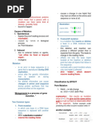 Amoeba Sisters Mutations Recap Guide | PDF | Genetic Code | Point Mutation