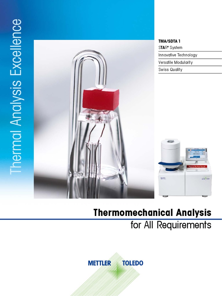 Thermomechanical Analysis: For All Requirements | PDF | Thermal ...