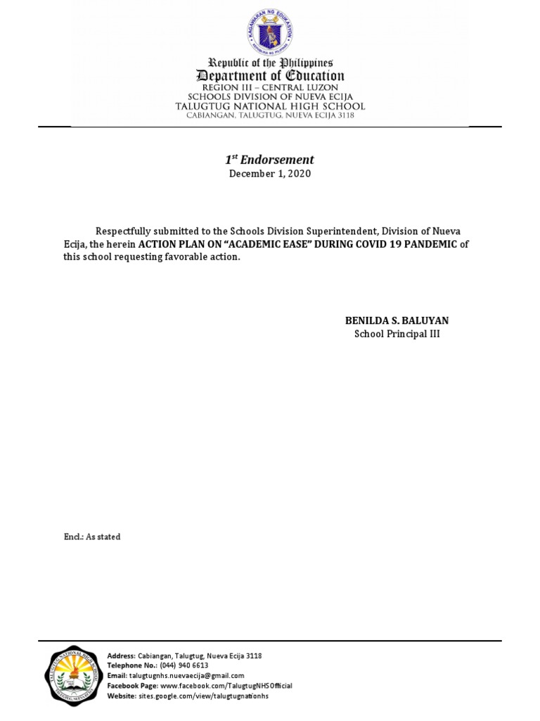 Official Letterhead New Revised Nov 2020 | PDF