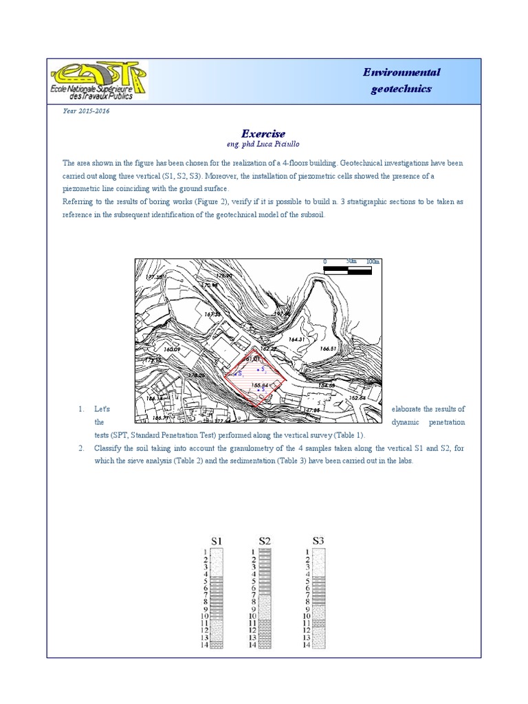 Environmental Geotechnics: Year 2015-2016 | PDF | Earth Sciences ...