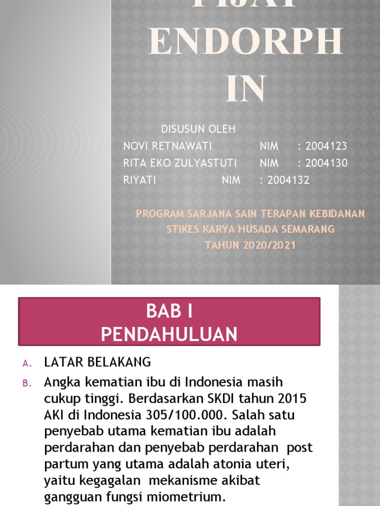 Pijat Endorphin | PDF