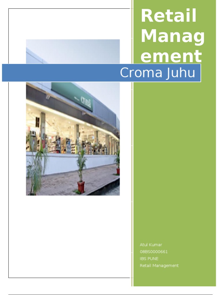 Retail Assignment 2 Atul | PDF | Retail | Point Of Sale