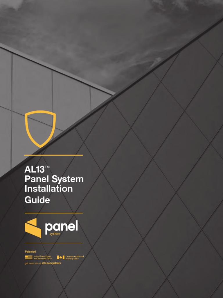 AL13 Panel System Install Guide June 2020 | PDF | Wall | Extrusion