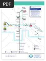 Thameslink Route Map PDF | PDF | Rail Transport | Passenger Rail Transport