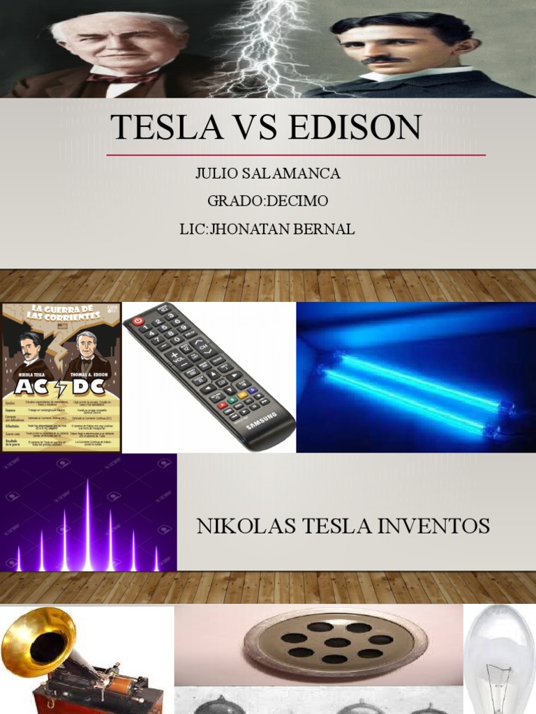 Tesla VS Edison | PDF