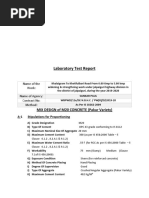 M45 Concrete Mix Design Calculations | PDF | Composite Material | Concrete