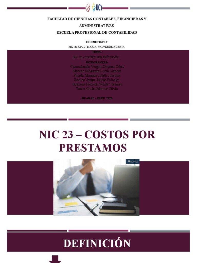 Nic 23 Diapositiva | PDF | Contabilidad | Business