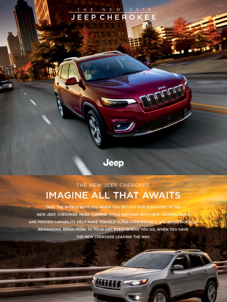 Jeep Cherokee Brochure 2019 | PDF | Four Wheel Drive | Land Vehicles