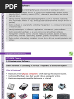Computer Hardware: Parts & Functions | PDF | Computer Hardware ...