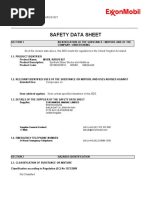Scania Oil LDF-3 10W-40 Safety Data | PDF | Dangerous Goods | Toxicity