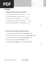 B2 First For Schools 4, Test 4 Answer Key, Reading and Use of English ...