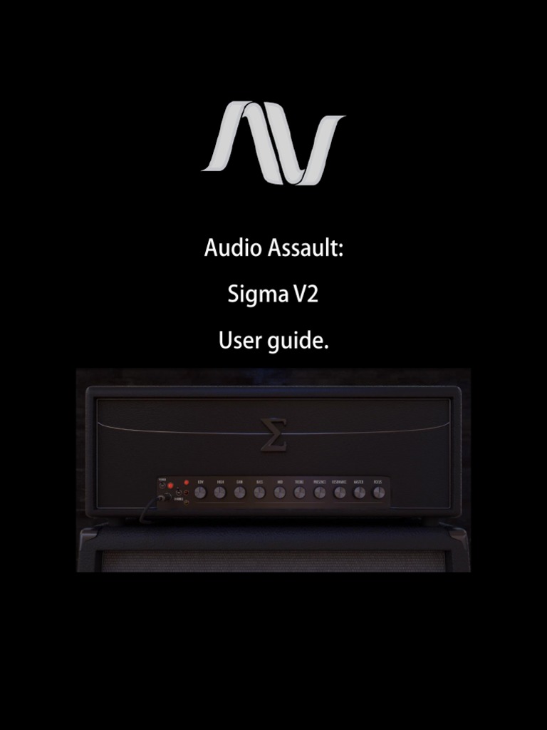 Sigma V2.0 Manual | PDF | Audio Electronics | Sound Technology