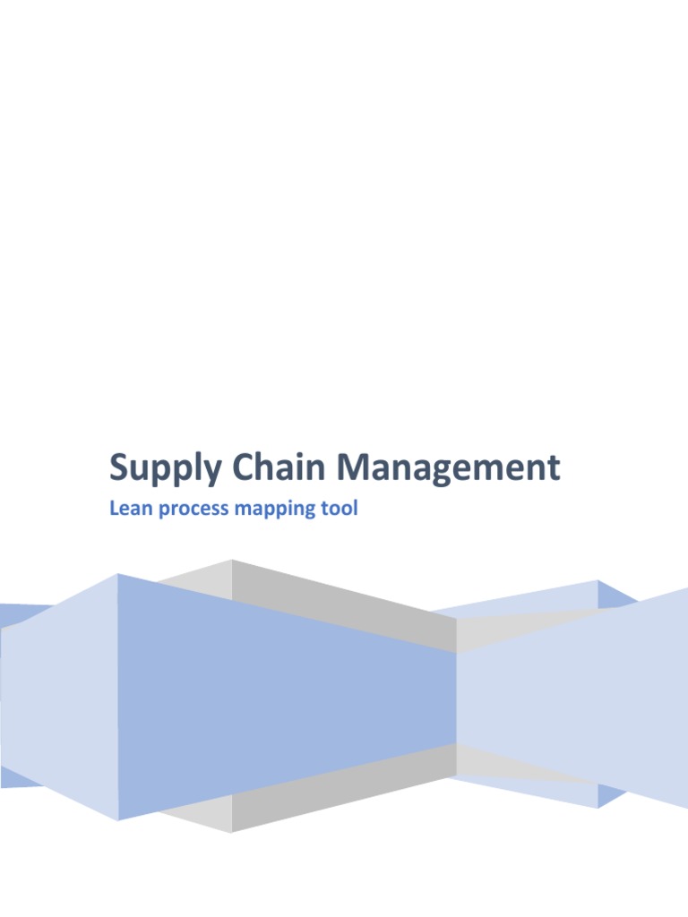 Value Stream Mapping | PDF | Supply Chain | Inventory