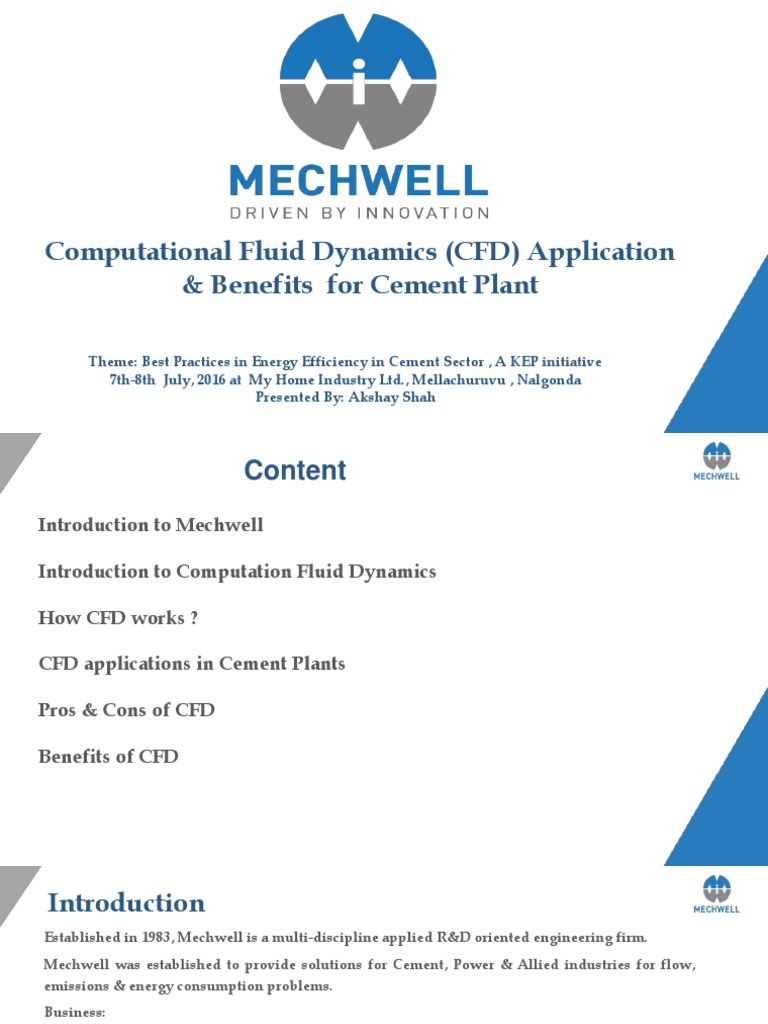 Best Practices in Energy Efficiency in Cement Sector CFD Final PDF | PDF | Computational Fluid ...