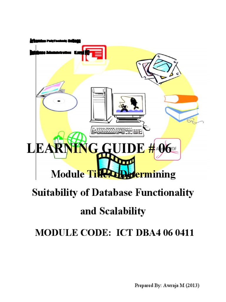 Determining Suitability of Database Functionality and Scalability | PDF | Database Schema ...