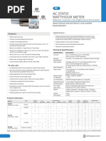 E420 S1100 Fact Sheet | PDF | Mains Electricity | Switch