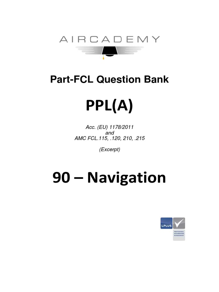 PPL (A) : Part-FCL Question Bank | PDF | Longitude | Latitude