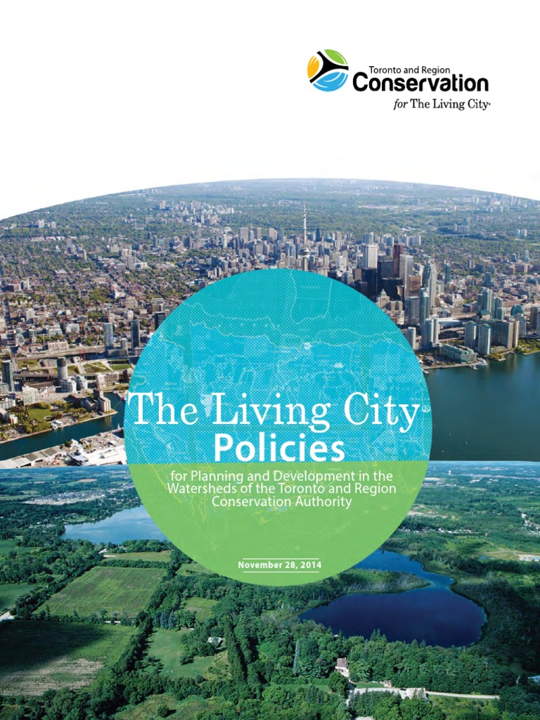 TRCA The Living Cities Policy | PDF | Ecosystem Services | Urbanization