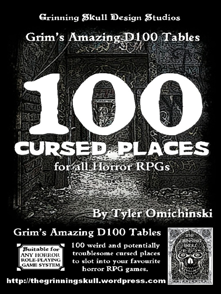 100 Cursed Places For All Horror RPGs | PDF | Young Adult