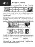 Common Shakespearean Vocabulary Guide | PDF