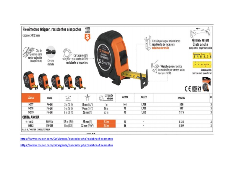 Información Del Flexometro 1 | PDF