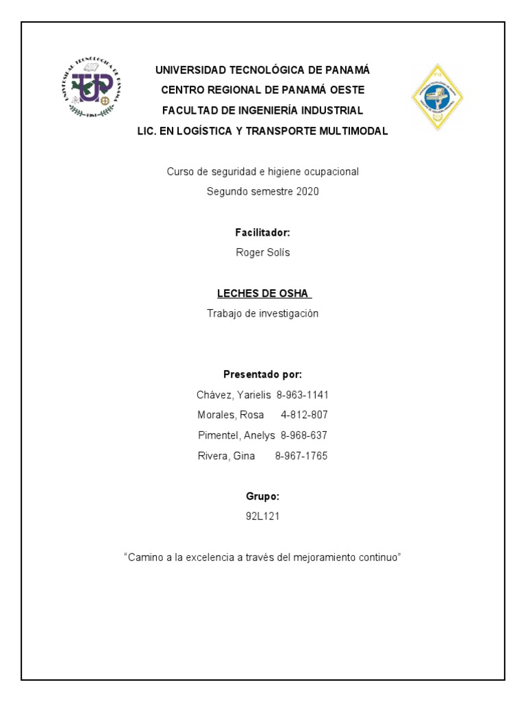 Medidas de Seguridad según OSHA | PDF | Administración de Seguridad y ...