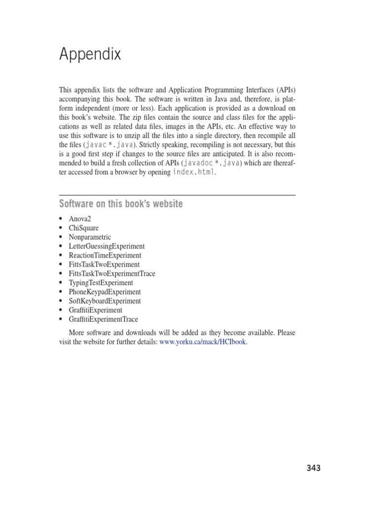 Appendix: Software On This Book's Website | PDF | Art | Technology ...