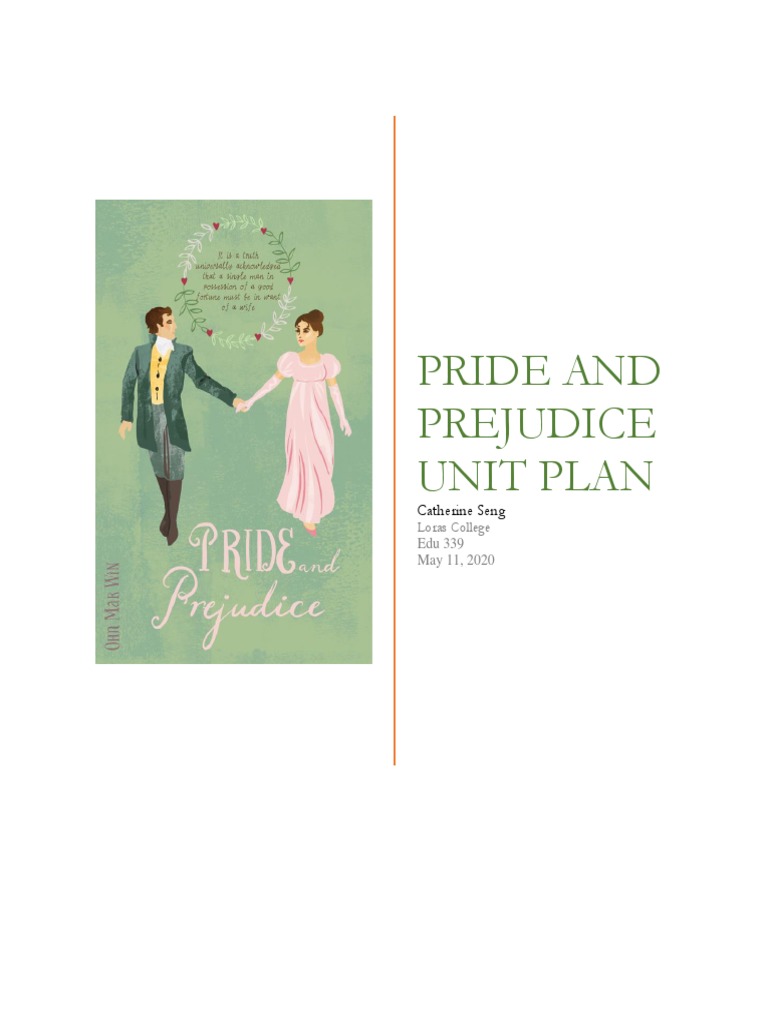 Pride and Prejudice Unit Plan Overview | PDF | Pride And Prejudice ...