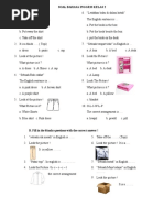 Soal Bahasa Inggris Kelas 2 It Is My Family | PDF