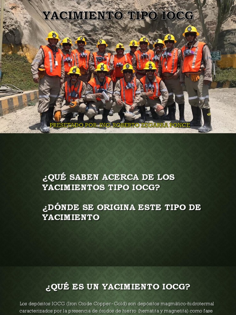 Yacimiento Tipo Iocg | PDF | Magma | Materiales
