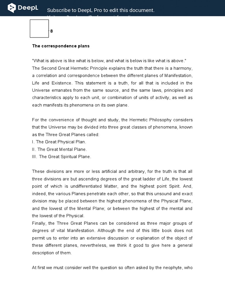 DeepL Pro subscription plan details | PDF | Matter | Mind