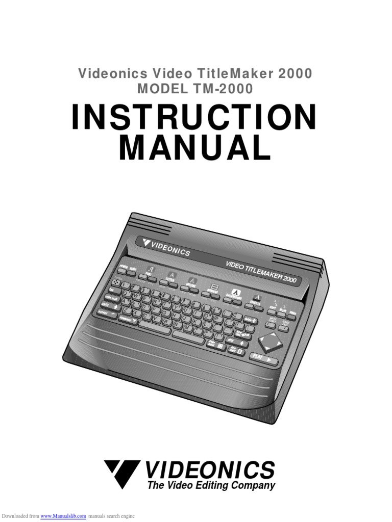 tm2000 PDF | PDF | Menu (Computing) | Computing