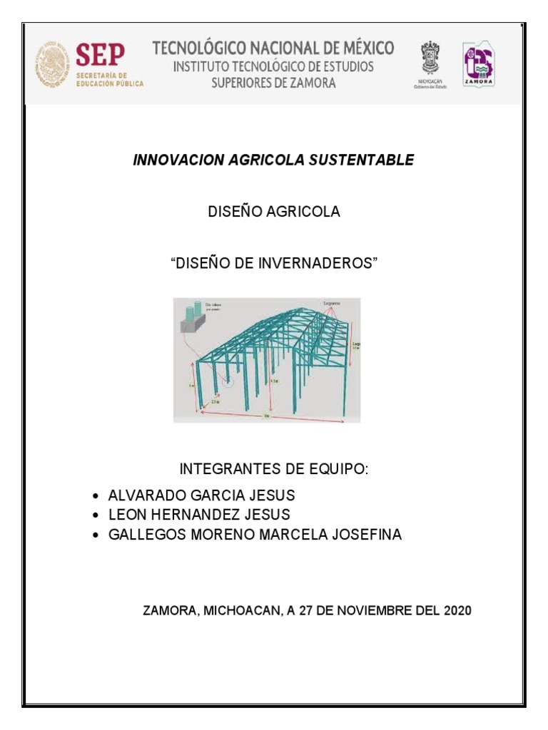 Diseño de Invernaderos | Descargar gratis PDF | Invernadero | El plastico