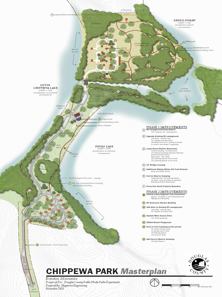 Chippewa Park Master Plan Map | Download Free PDF | Trail | Campsite