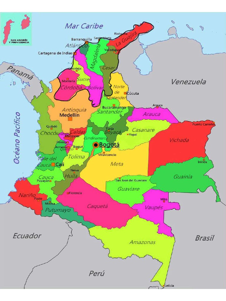 Mapa de Colombia | PDF