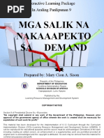 Ap 9 Q2 Tos-Melcs | PDF