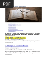 Les Types de Textes | PDF
