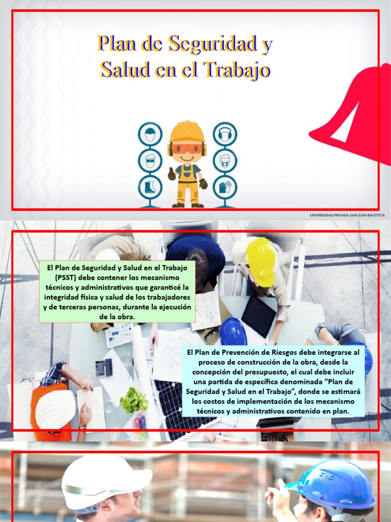G. 050 - Plan de Seguridad y Salud en El Trabajo | PDF | Seguridad y salud ocupacional | Business