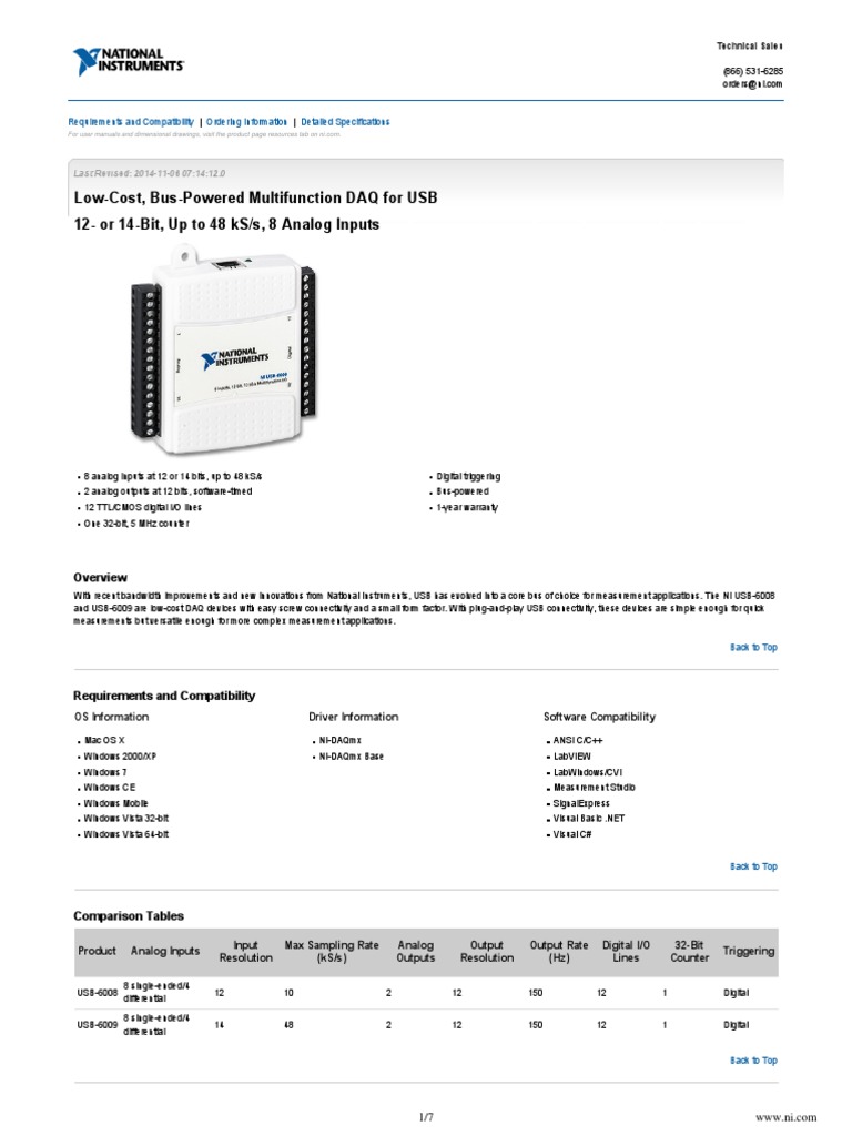 NI - National Instruments | PDF | Electromagnetic Compatibility ...